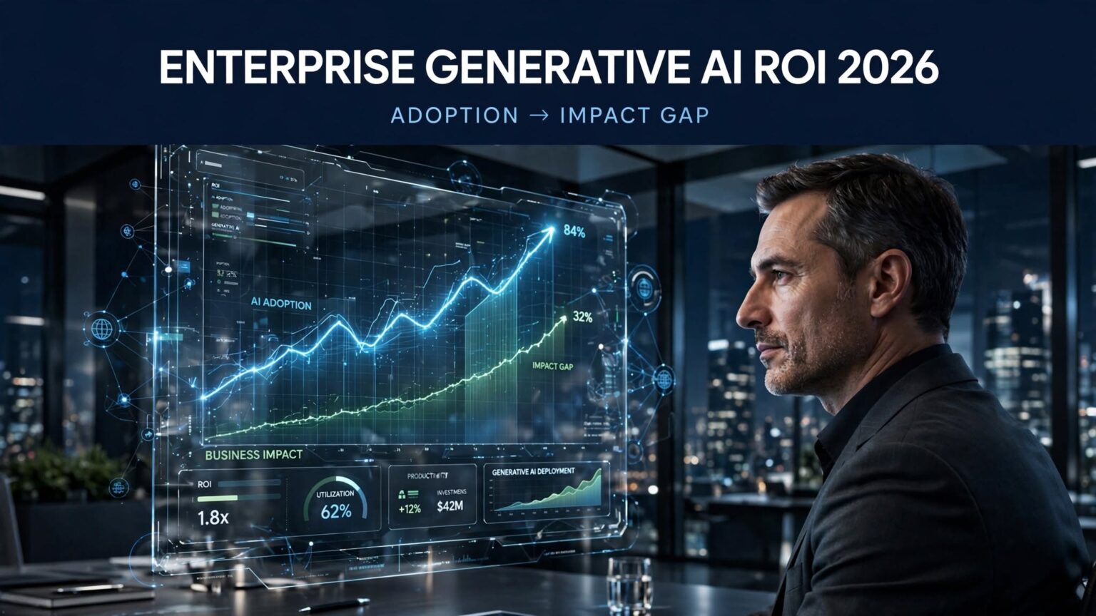 Enterprise Generative AI ROI 2026: The Adoption-to-Impact Gap Explained ...